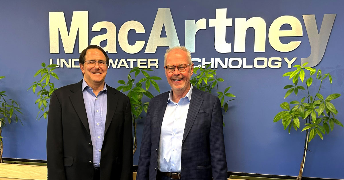 Succession at the top of MacArtney Inc.